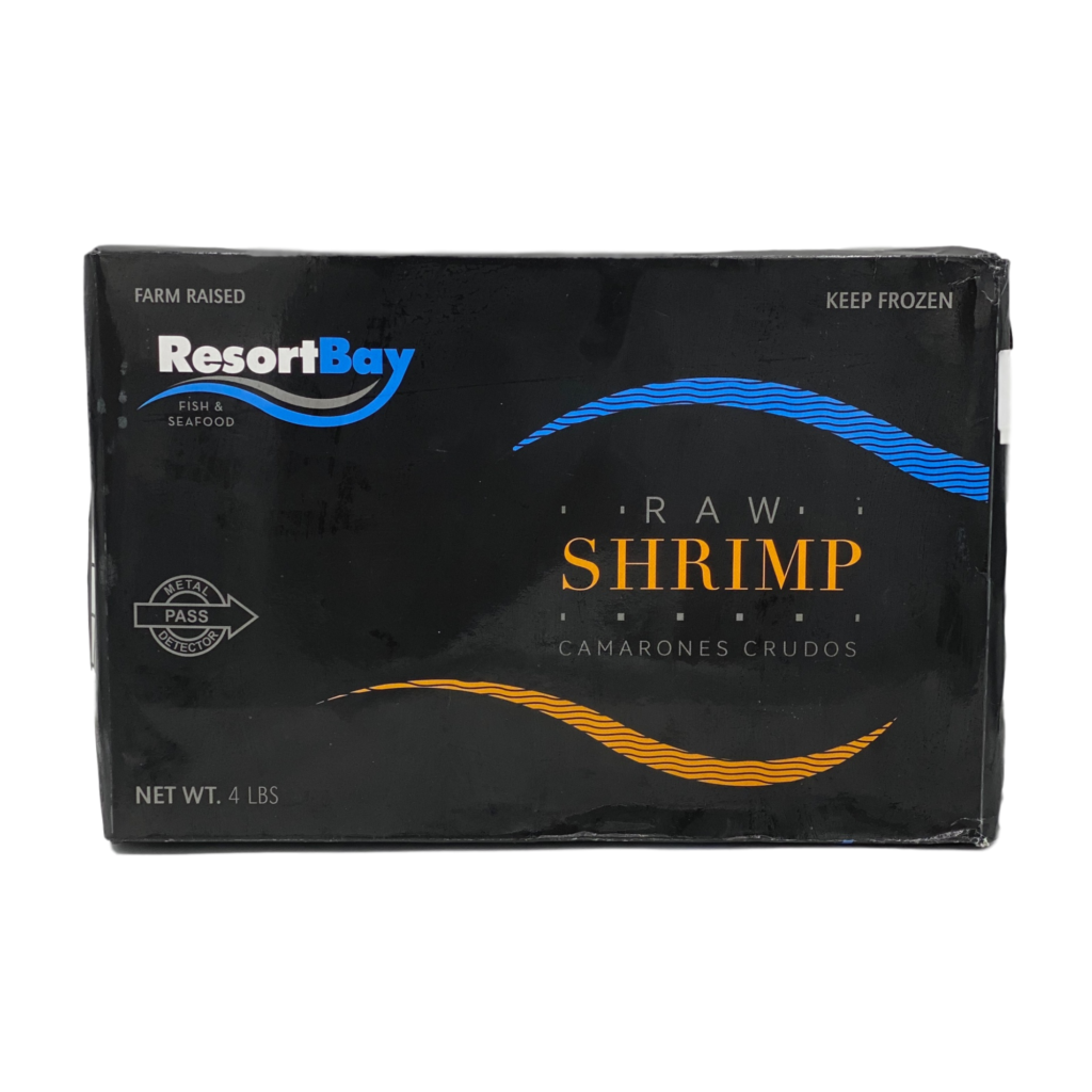 Resort Bay - Shrimp Raw Headless Shell On 16/20 4lb Box - Alan's Market
